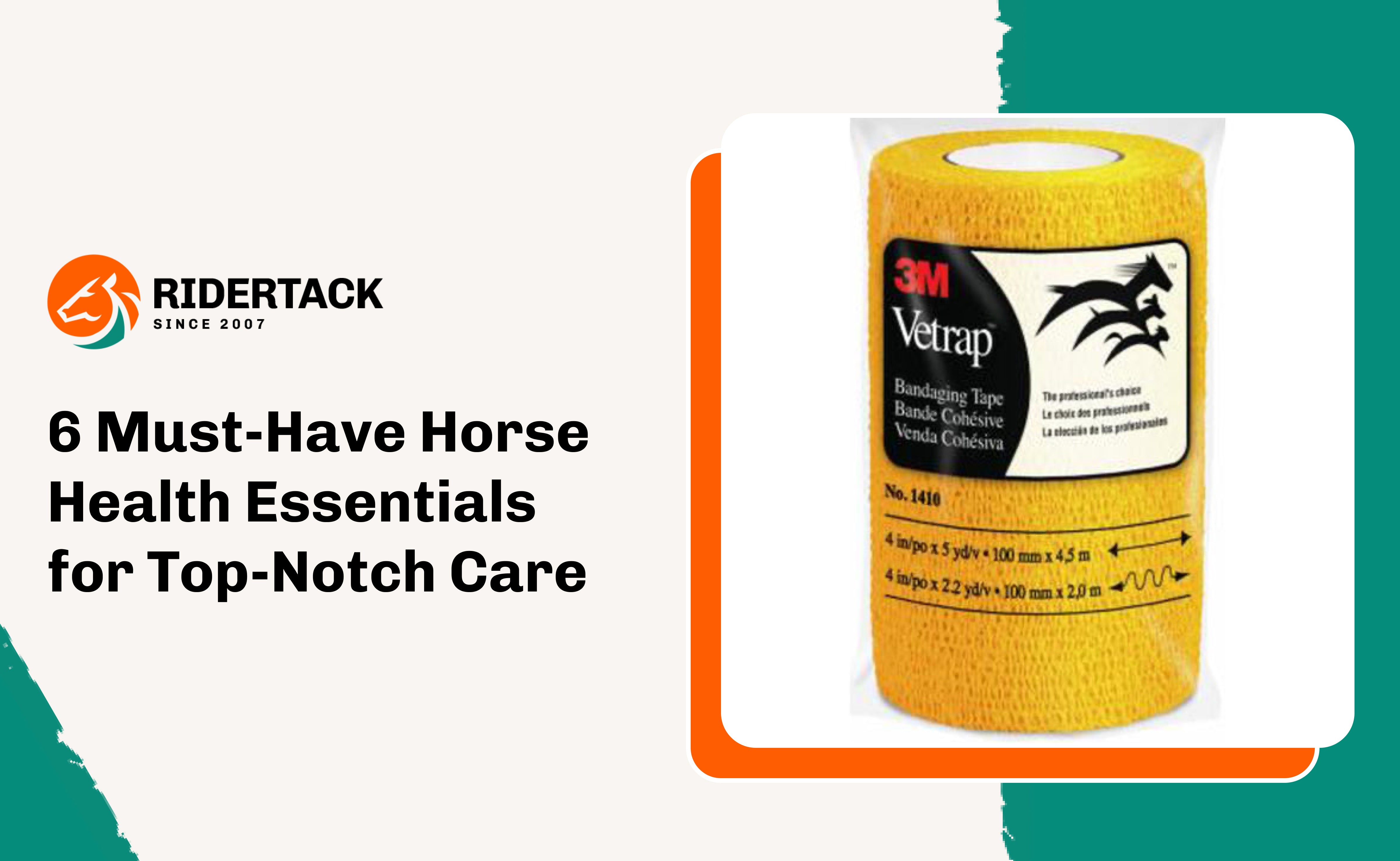 6 Must-Have Horse Health Essentials for Top-Notch Care – Rider Tack