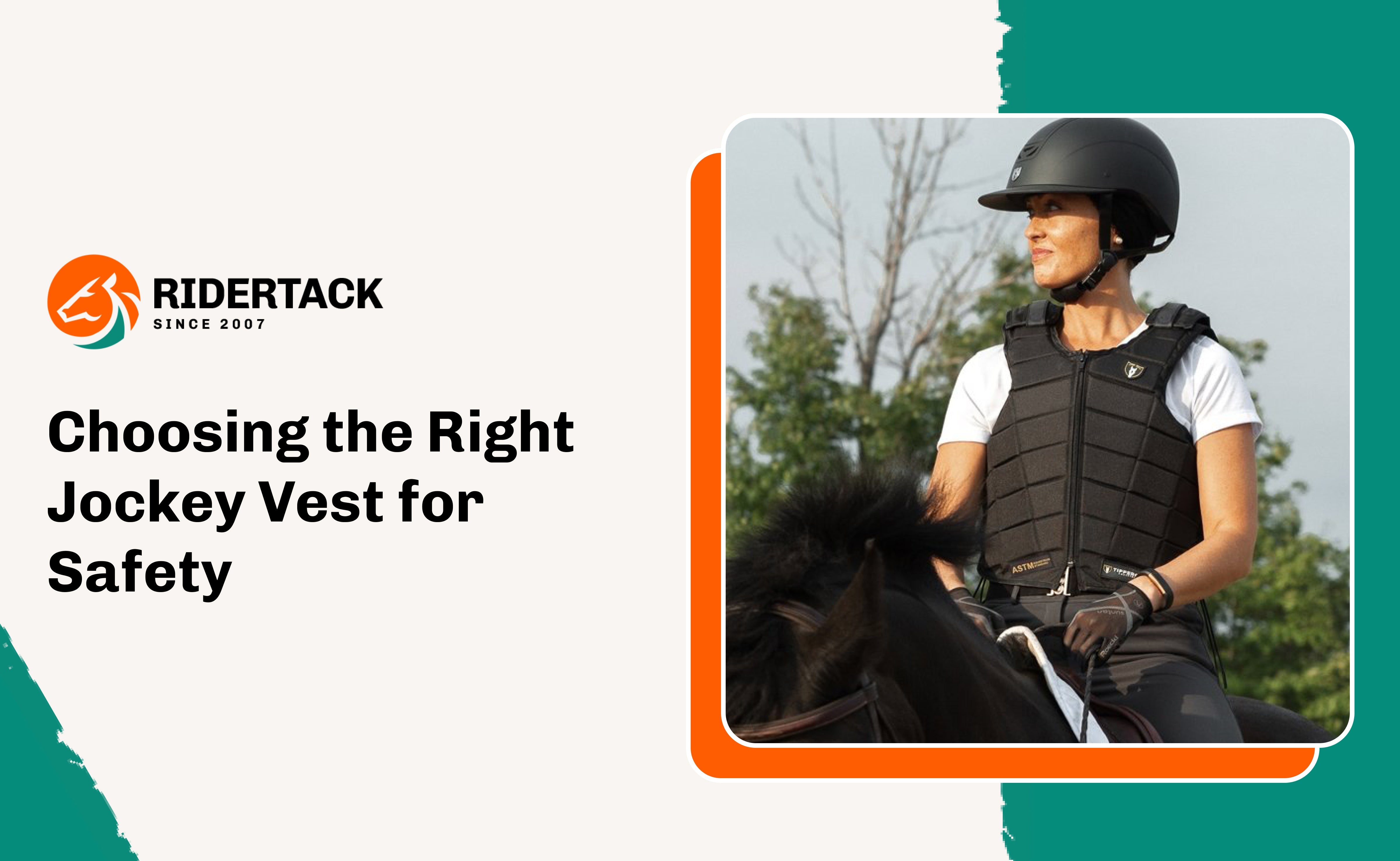 Choosing the Right Jockey Vest for Safety – Rider Tack