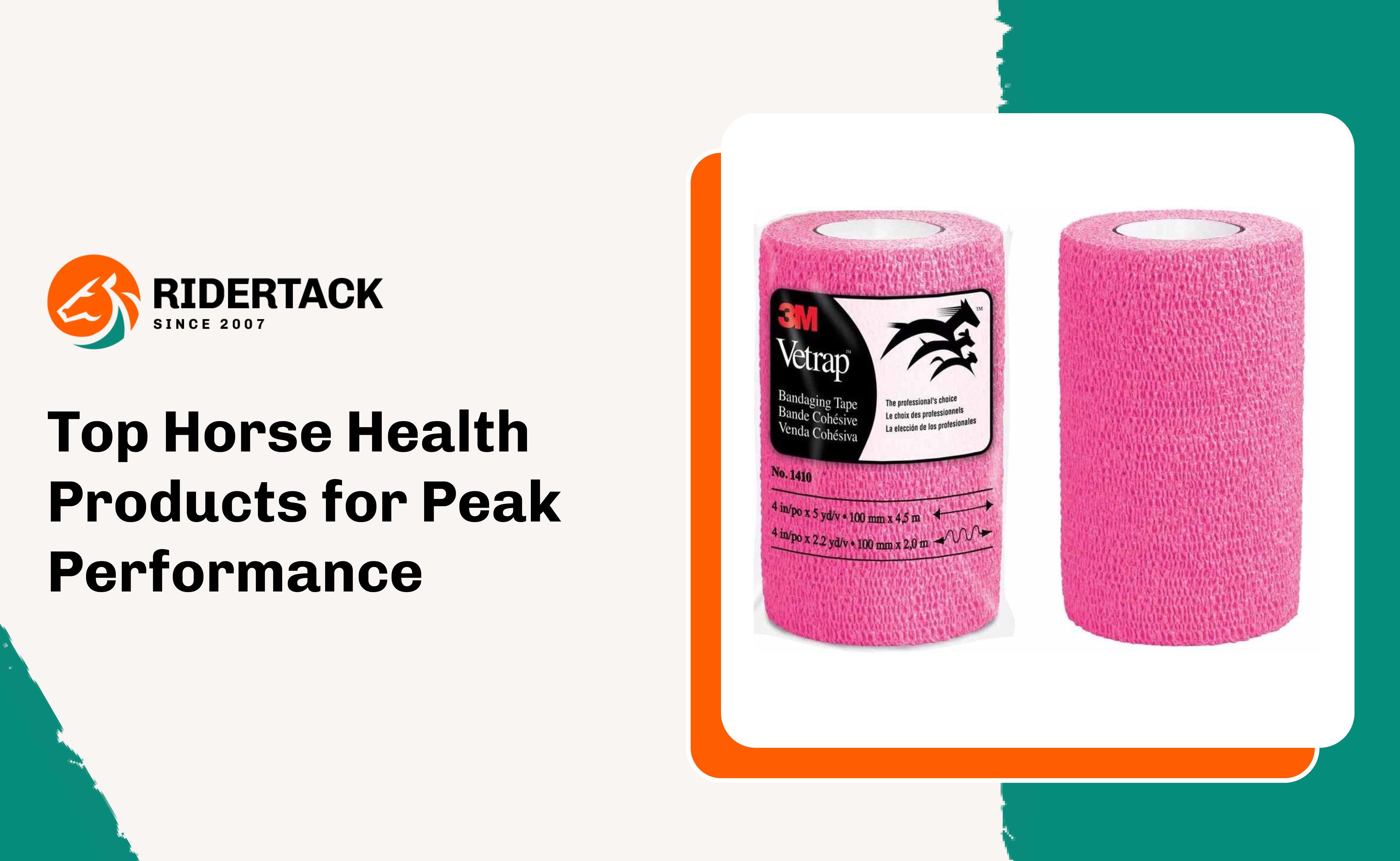 Top Horse Health Products for Peak Performance – Rider Tack