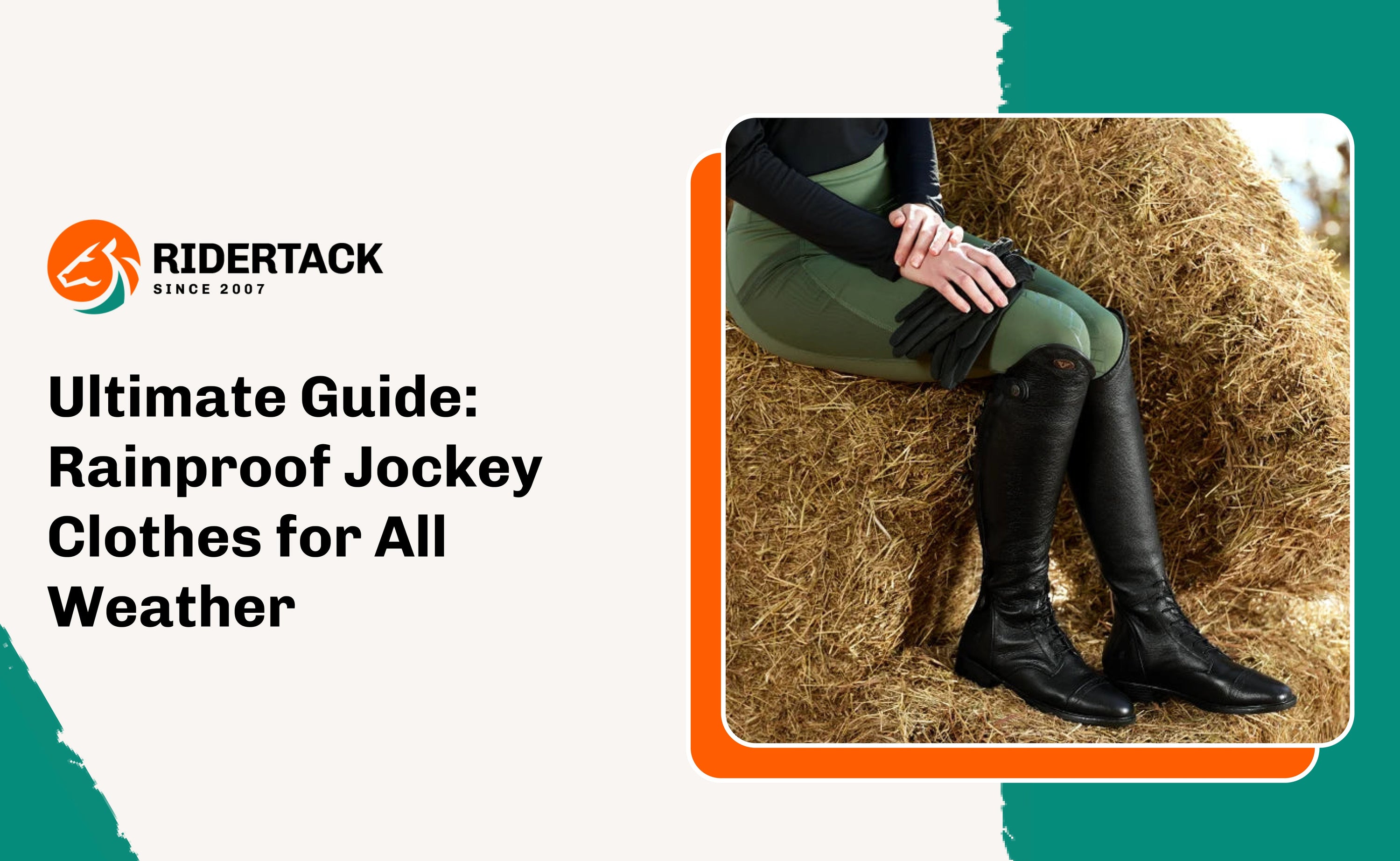Ultimate Guide: Rainproof Jockey Clothes for All Weather – Rider Tack
