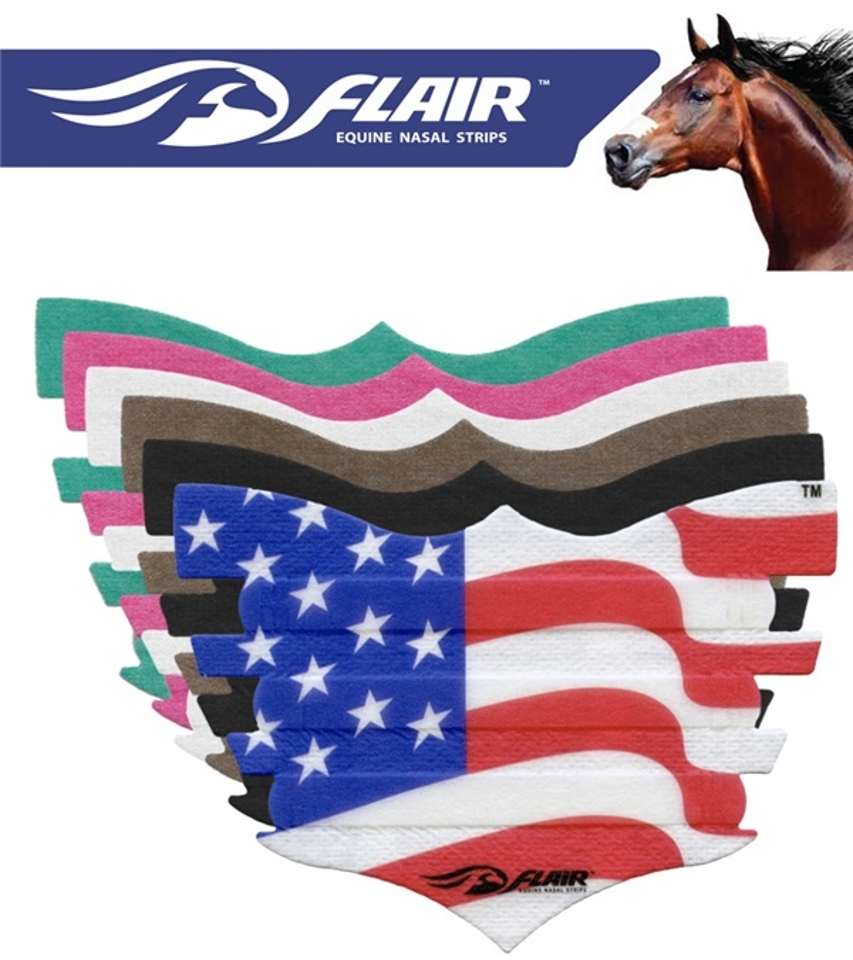 Flair Equine Nasal Strips: Breathe Easy – Rider Tack